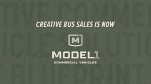 Creative Bus Sales Rebrands to Model 1 | Model 1